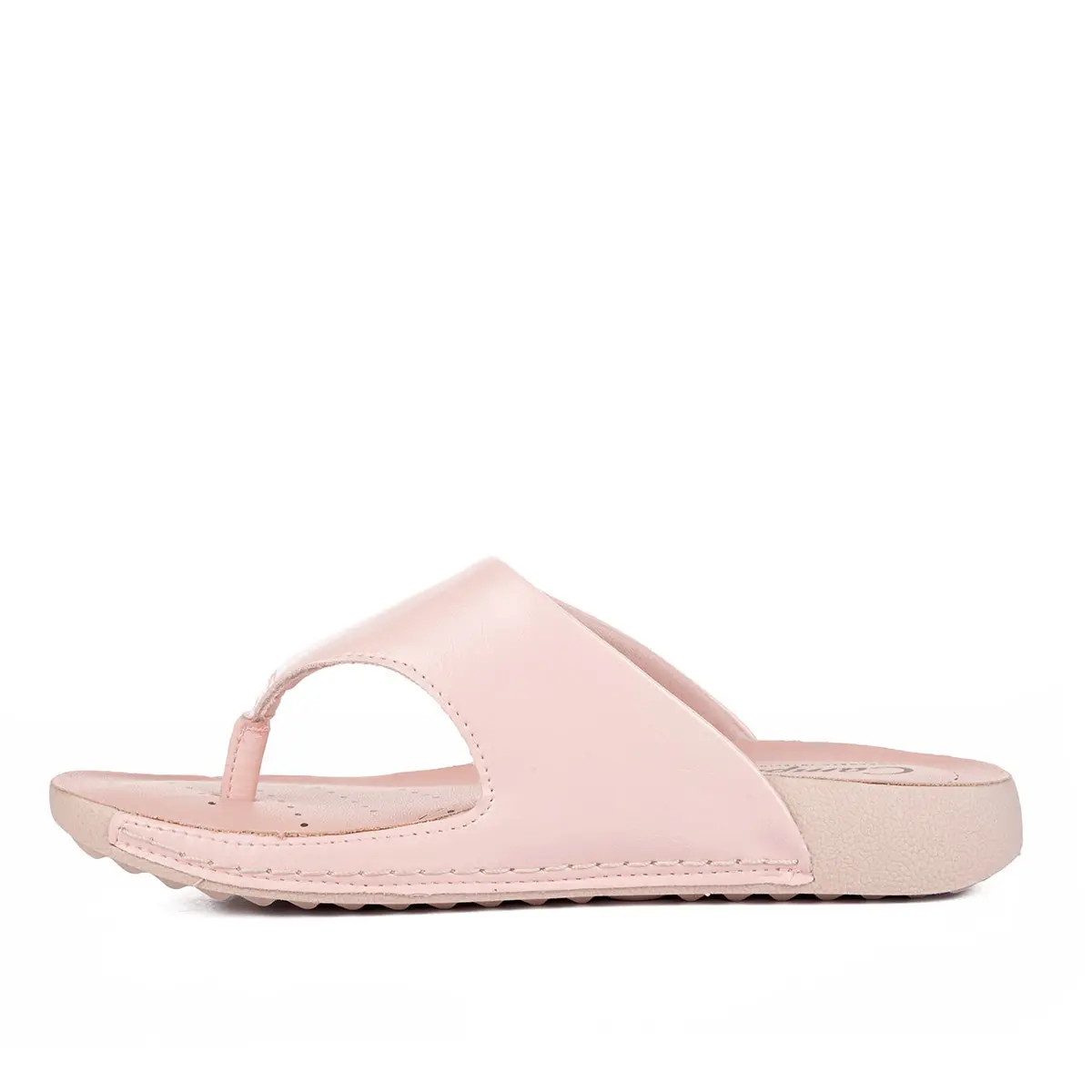 Chinelo Campesí Flatform Rosa